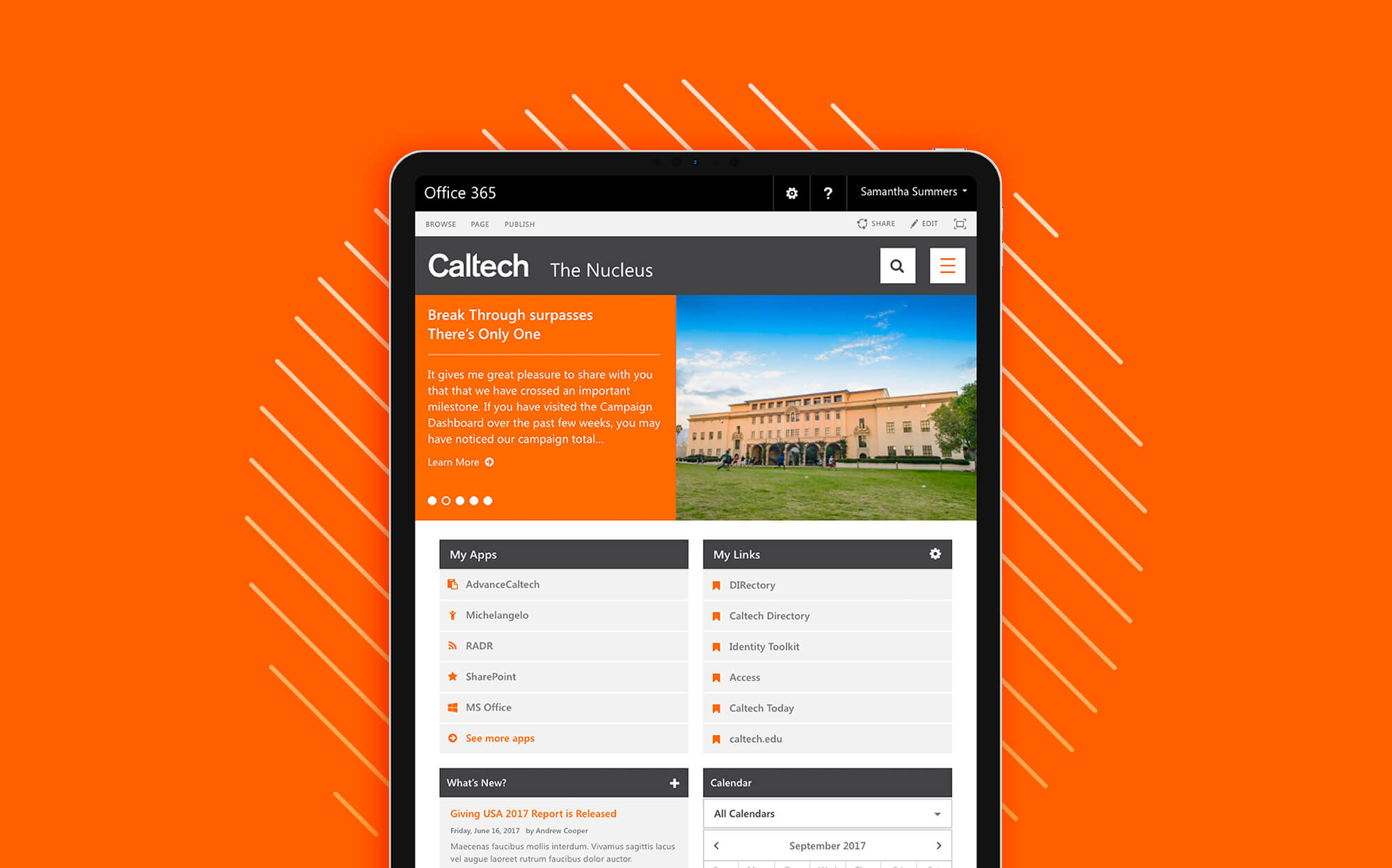 Redesigning Caltech's Staff Intranet to Improve Functionality and UX